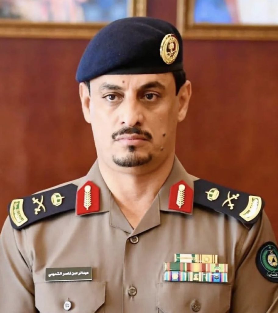 اللواء / عبدالرحمن بن ناصر أبالتيوس - صحيفة بني تميم الإلكترونية